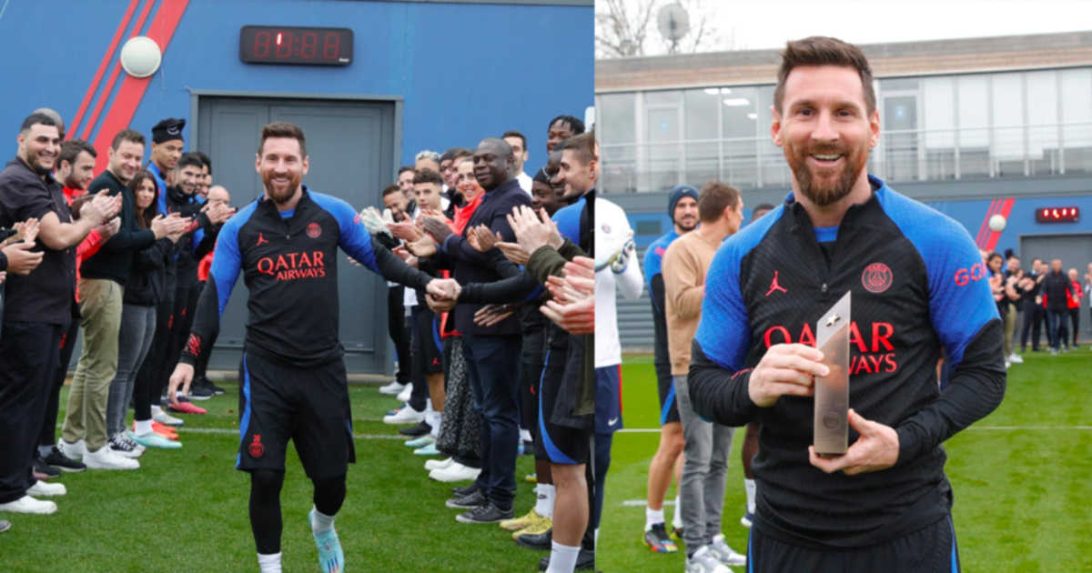 Pasillo de campeón: Así fue el recibimiento del PSG para Leo Messi