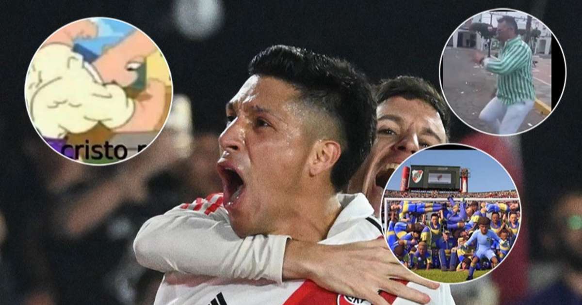 Los mejores memes por la victoria de River en el último minuto ante Boca