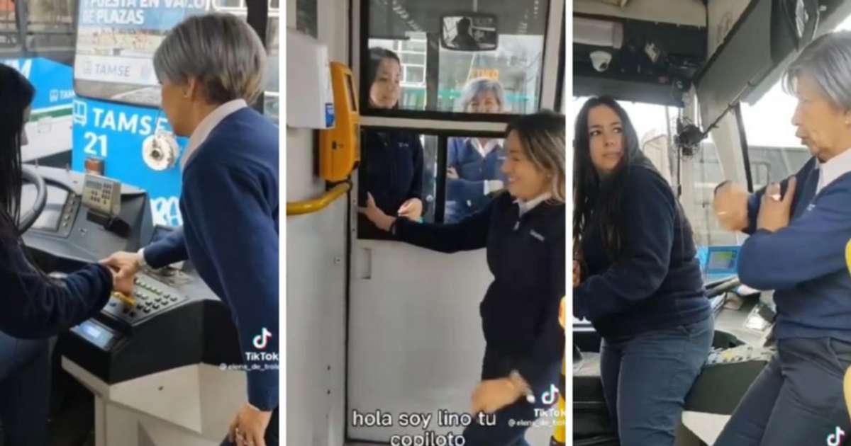 La chofer de autobús la rompe parodiando a los Simpsons