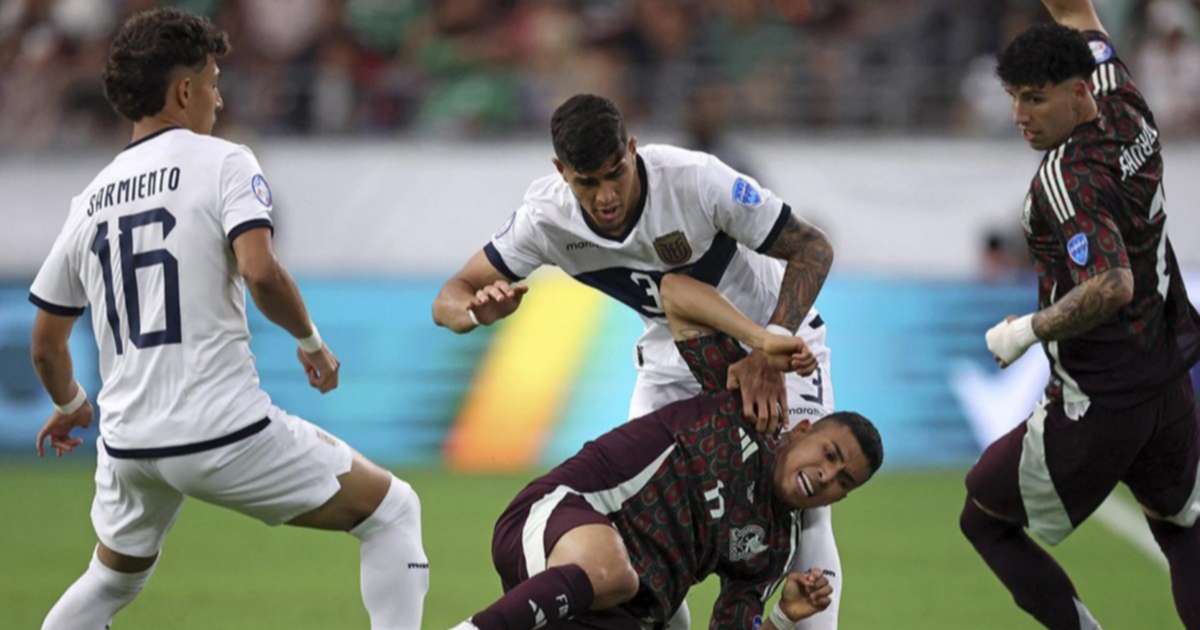 Ecuador empató con México y será rival de Argentina en cuartos de final