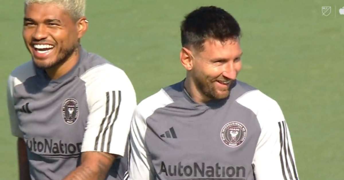 Las primeras imágenes de Lionel Messi entrenando en el Inter Miami