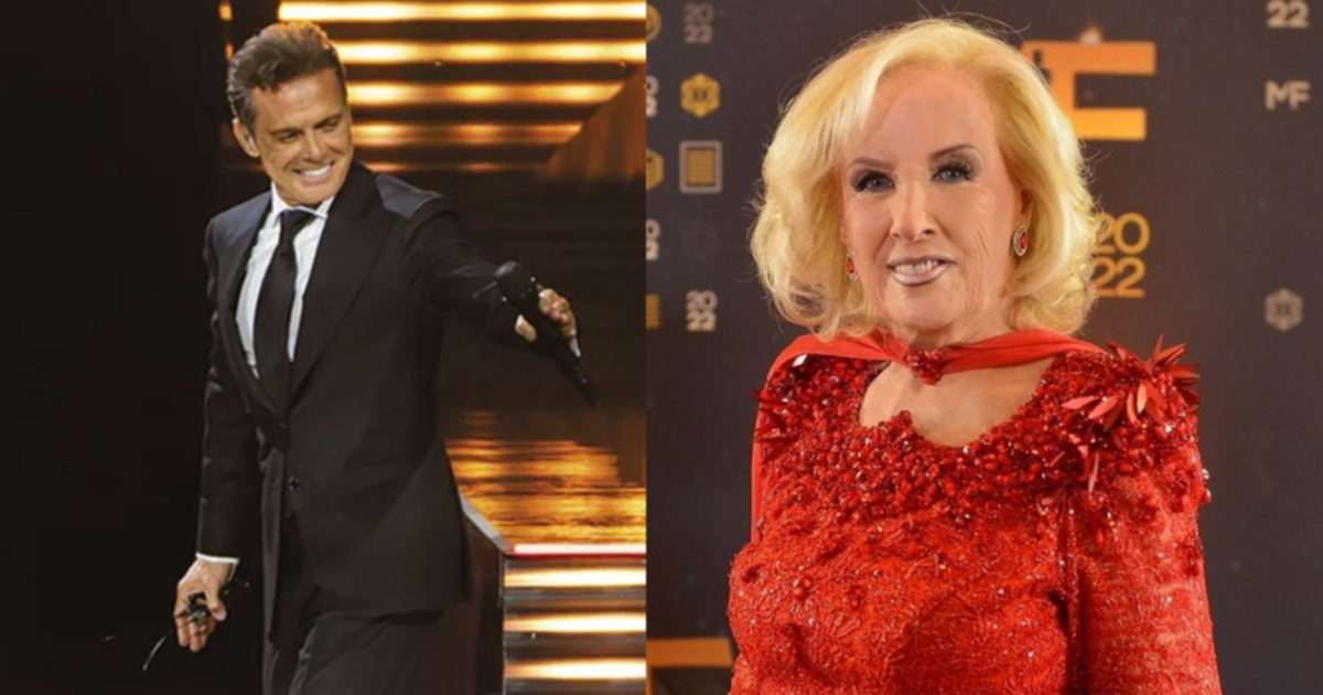 Video: Luis Miguel bajó del escenario para saludar a Mirtha Legrand y ...