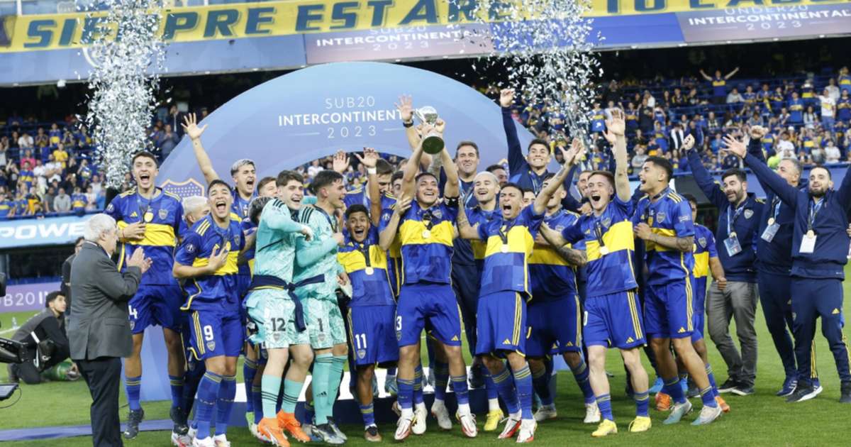 Boca se consagró campeón de la Copa Intercontinental Sub-20