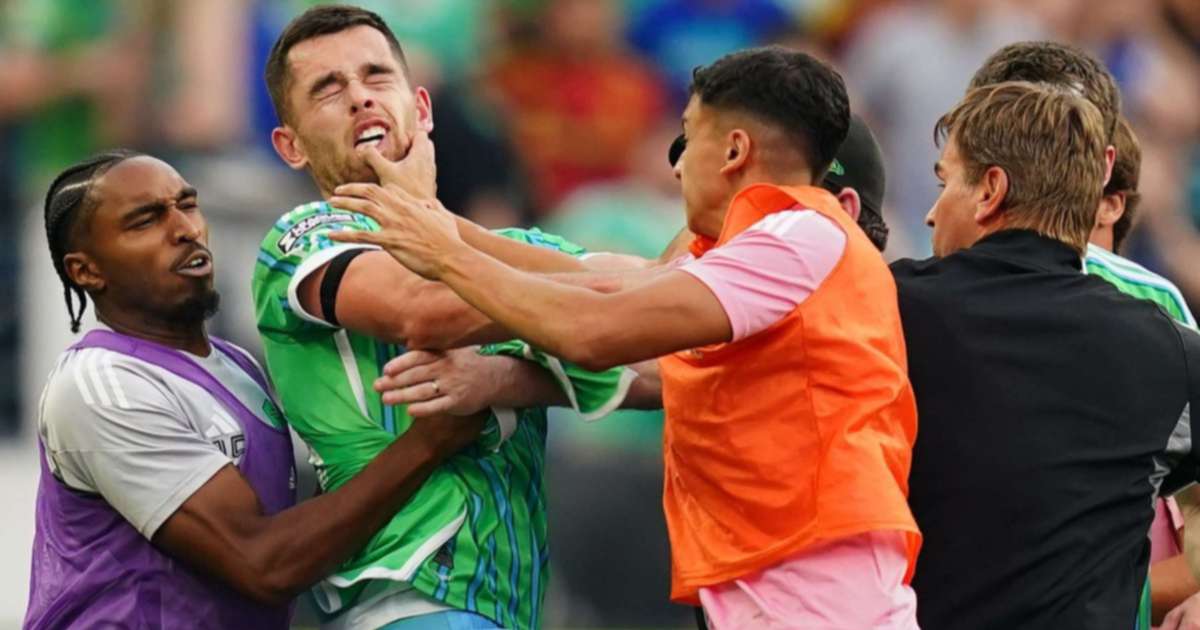 Derrota y escandaloso final para Inter Miami ante Seattle Sounders