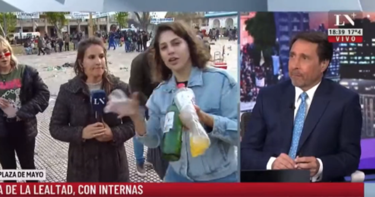 Incómodo momento para Feinmann: Quisieron cuestionar la movilización ...