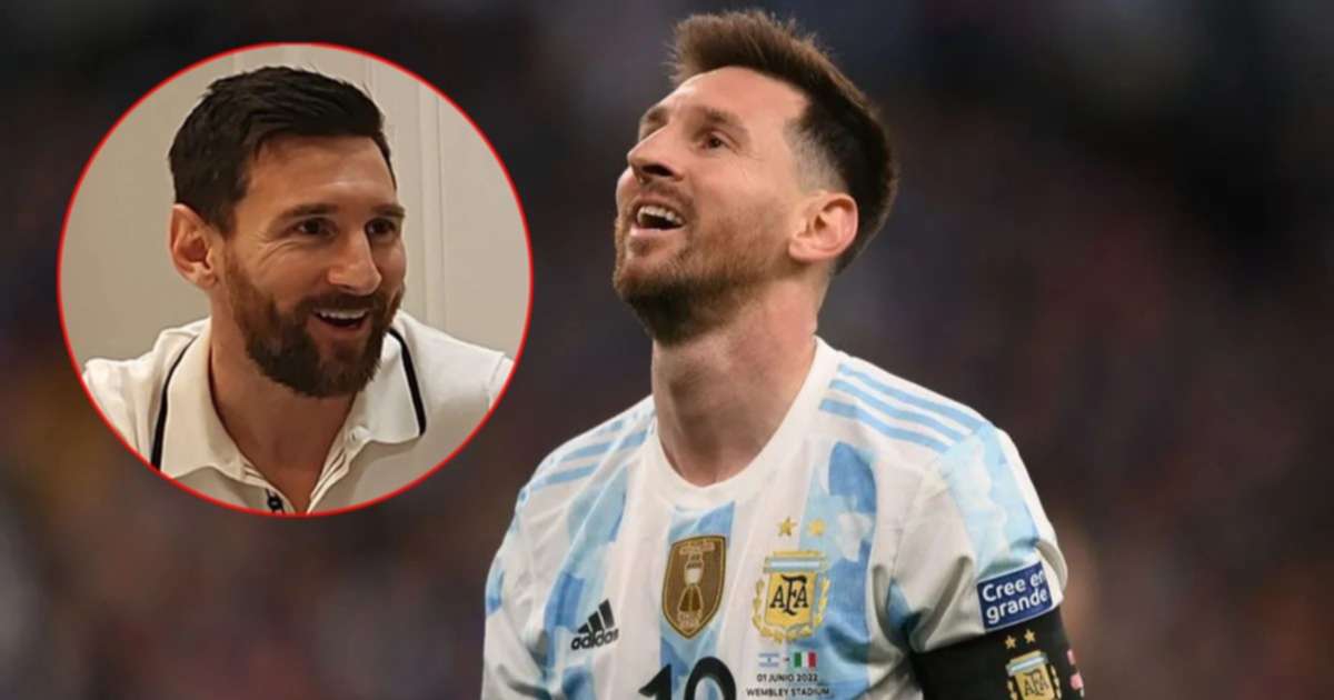 Messi eligió su canción preferida de la Selección Argentina y la cantó ...