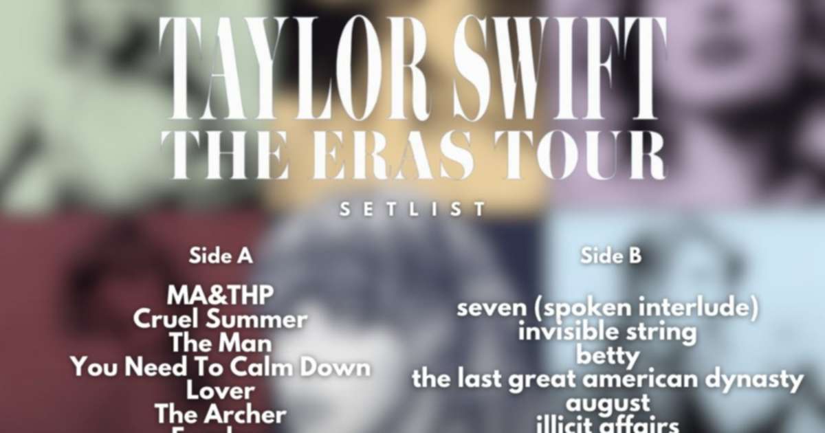 Taylor Swift en Argentina: el setlist del "The Eras Tour"