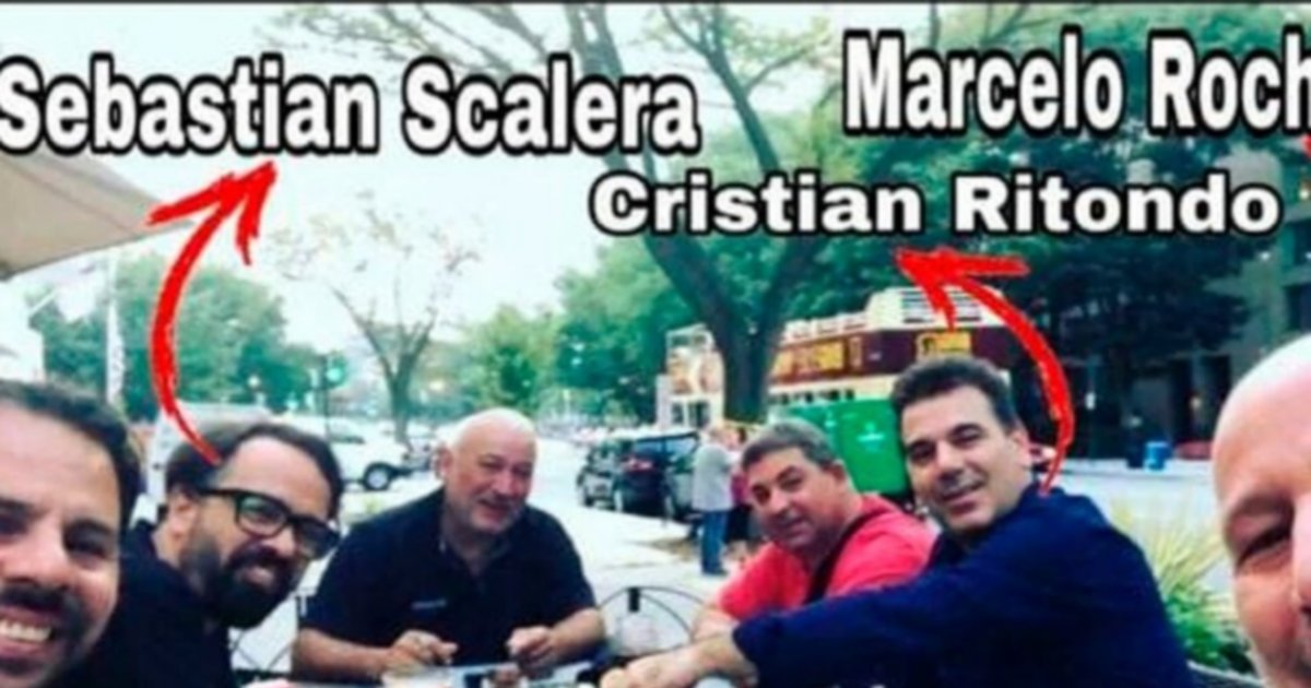 Salió otra foto: Cristian Ritondo y el fiscal Sebastián Scalera en Miami Salió otra foto: Cristian Ritondo y el fiscal Sebastián Scalera en Miami